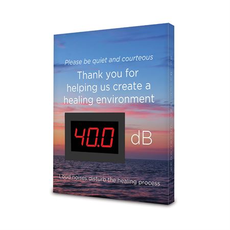 Noise Level Sign for Patient Comfort Noise Level Sign for Patient Comf ...