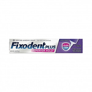 Procter & Gamble Fixodent Plus Gum Care Adhesive Cream - Fixodent Gum ...