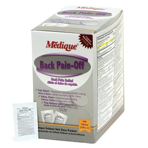 Medique Products Back Pain-Off Back Pain Relief Tablets - Back Pain-Of ...