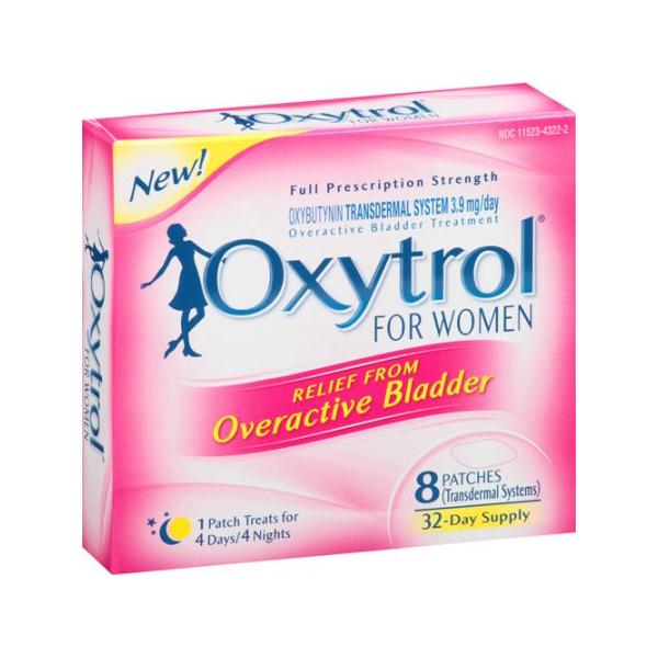 Oxytrol for Women Patch for Overactive Bladder Relief — Grayline Medical