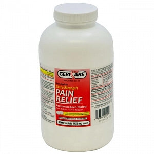 Geri-Care Pharmaceuticals Acetaminophen Extra Strength Tablets - Aceta — Grayline Medical