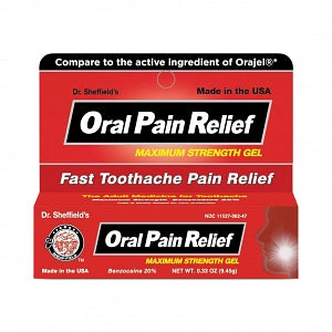 Sheffield Pharmaceuticals Benzocaine Oral Pain Relief - Benzocaine 20% ...