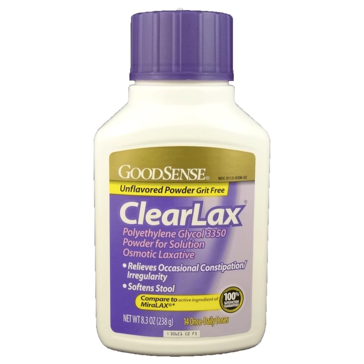 Polyethylene Glycol Laxative Powder — Grayline Medical