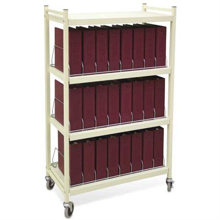 Open-Style Chart Carts 24-Capacity - 34.5"W x 17"D x 56"H — Grayline ...