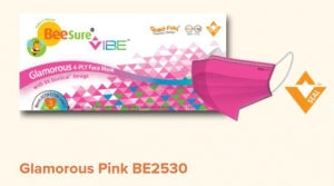 Ecobee Vibe BeeSure Face Masks - Vibe BeeSure Face Mask, Ear Loop, Pin ...