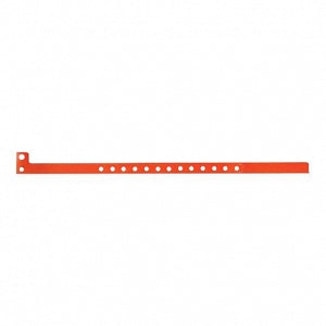 PDC Healthcare Alert ID Bands - Adult Alert ID Band, Orange, Narrow ...