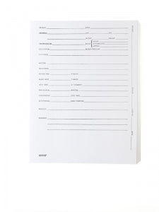 Precision Charts Inc ECG Mount Cards - ECG Mount Cards, Pressure Sensi ...
