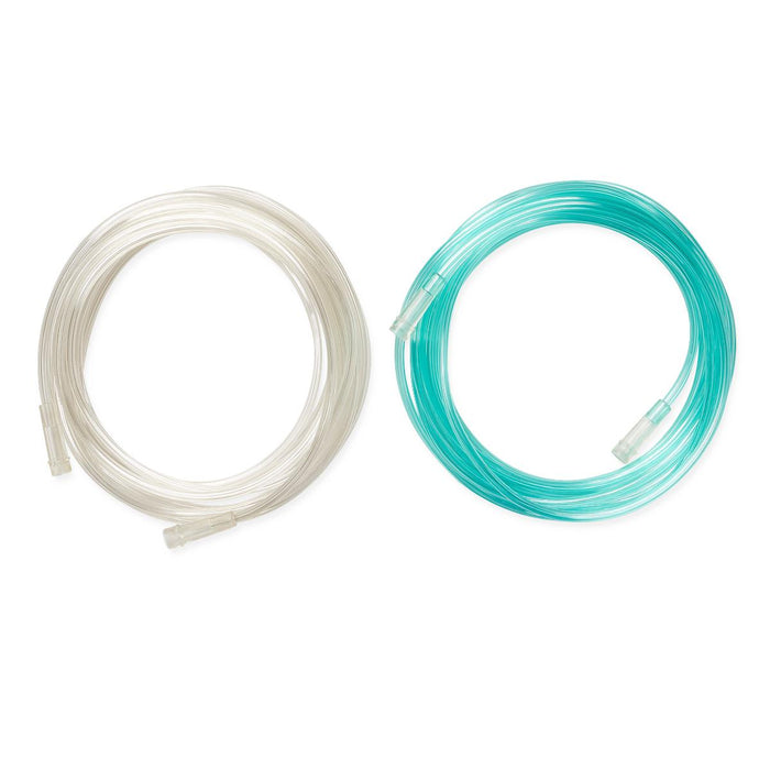 Medline Clear Oxygen Tubing with Standard Connector - Clear Crush-Resi ...