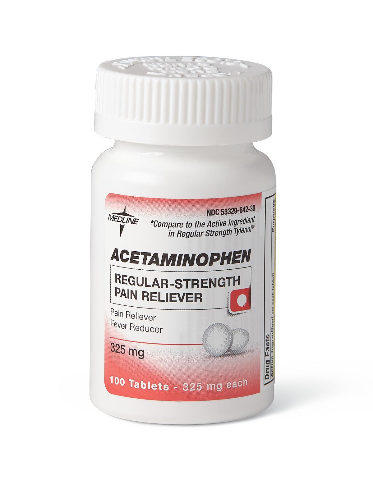 Geri-Care Regular-Strength Acetaminophen Tablets - Acetaminophen Regul ...