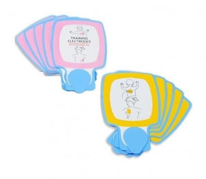 Physio-Control AED QUIK-PAK Training Electrode Set - LifePak CRT Pad ...