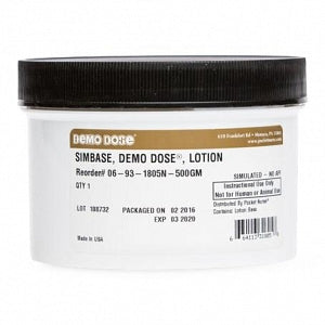 Pocket Nurse Demo Dose Simbase Lotion - Demo Dose Simbase Lotion, for — Grayline Medical