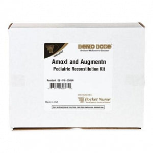 Pocketnurse Demo Dose Amoxl & Augmentn Pediatric Reconstitution Kit ...