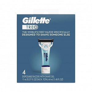Procter and Gamble Gillette TREO Razors - Gillette Treo Razor, 4 CT ...
