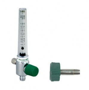 Precision Medical Oxygen Flow Meter - O2 Chrome Flowmeter, 0-3.5 LPM ...