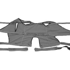 Posey Company 6 Point Restraint Vest - 6-Point Vest Restraint, Size M ...