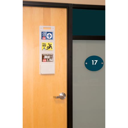 Patient Safety Sign Holder Door Hanger — Grayline Medical