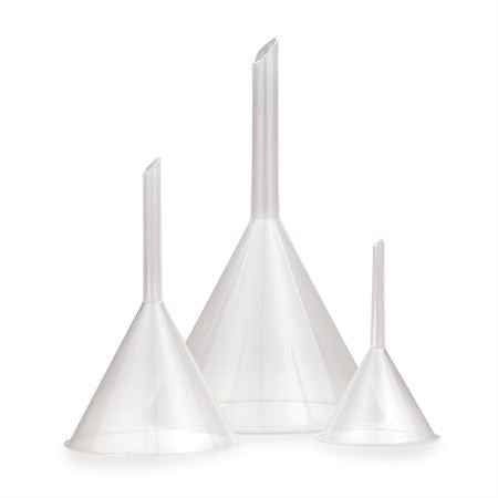 Polypropylene Funnel with Standard Stem 100mm — Grayline Medical