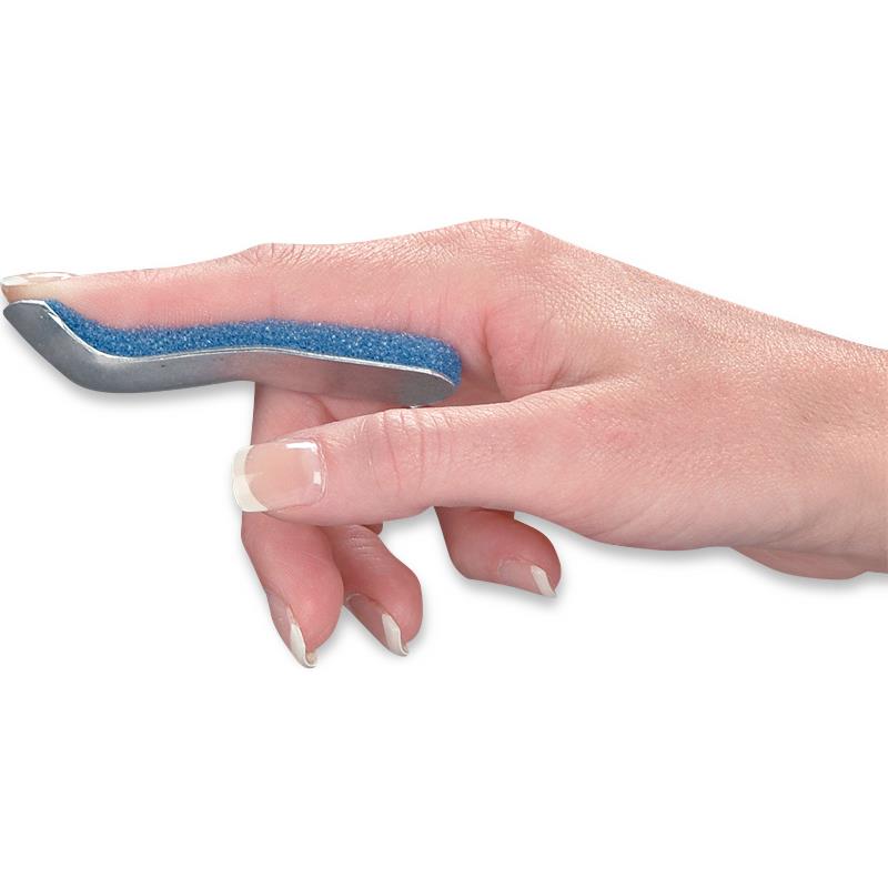 DeRoyal Gutter Splints - Aluminum Gutter Finger Splint with Foam, 1.5 ...