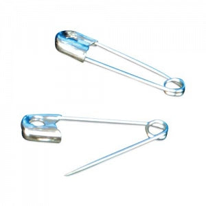 DeRoyal Safety Pins - Sterile Safety Pin, 1-1/16", Size S - 30-090 ...
