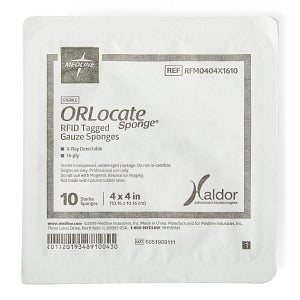 Medline Co-Label ORLocate Sponge RFID Tagged Sterile Gauze Sponges - O ...