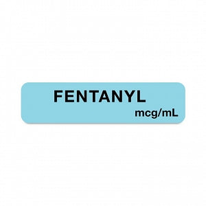 United Ad Label Co. Drug Tape / Labels - Fentanyl Label, Strength (mcg ...