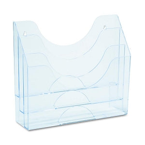 Eldon File Folder Organizer with Three Clear Plastic Pockets - Three-P ...