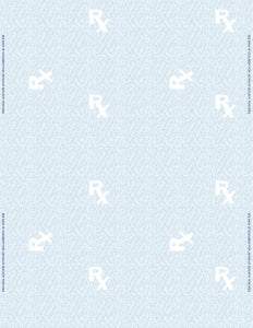 Centurion Centurion Secure Rx Papers - 8-1/2" x 11" Full-Sheet Secure ...