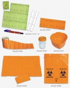 Sandel Medical Correct Specimen Handling System - Orange Specimen Bowl ...