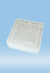 Sarstedt PP Storage Box with Hinge Lid - BOX, HINGE LID, PP, 100 MICRO ...