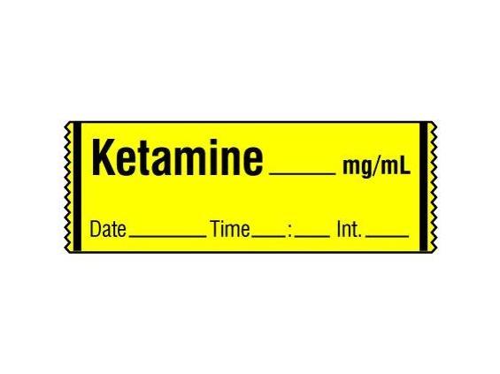 Shamrock Scientific Anesthesia Drug Labels with Date / Time / Initial ...