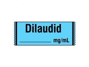 Shamrock Scientific Narcotics Drug Labels - Dilaudid Anesthesia Label ...