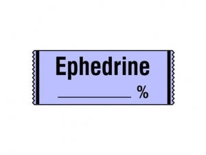 Shamrock Scientific Drug Labels in Traditional Colors - Ephedrine % Ta ...