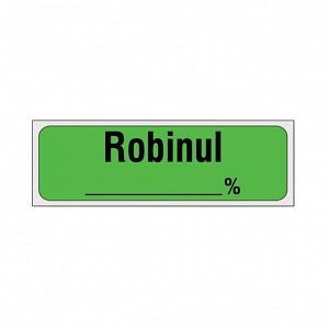 Shamrock Scientific Scientific Anesthesia Drug Labels - Robinul Drug L ...
