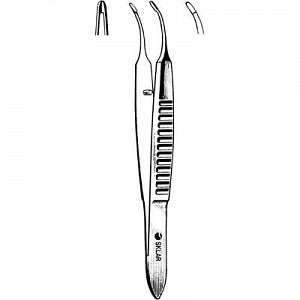 Sklar Chandler Iris Forceps - Chandler Iris Forceps, Curved, 2.75" - 6 ...