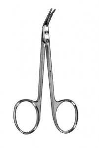 Sklar Converse Nasal Scissors - Nasal Converse Scissor, Angled, 4-1/4 ...