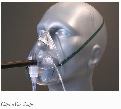 CapnoVue Scope Breathing Masks by Monitor Mask — Grayline Medical