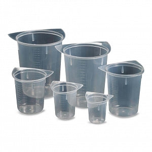Simport Scientific Autoclavable Beakers - BEAKER, PP, 100ML, 3 POURING ...