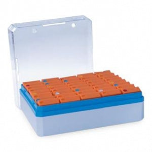 Simport Scientific Cryogenic Storage Boxes - White / Blue 40-Place Pol ...