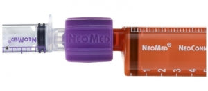Neomed ENFit Compatible NeoConnect Syringe-to-Syringe Coupler - Enfit — Grayline Medical