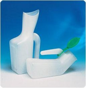 Compass Health Carex Clear Bed Urinals - URINAL, FEMALE, CLEAR, NON-RE ...
