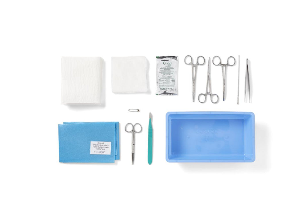 Circumcision Tray with COMFORT LOOP Instruments — Grayline Medical