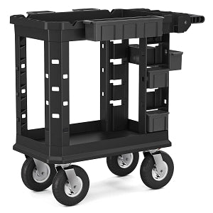 Medline Co-Label Pneumatic Utility Cart - UTILITY CART, HD, PLUS PNEUM ...