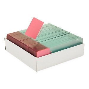 StatLab Colorview Microscope Slides - Orange Colorview Microscope Slid ...