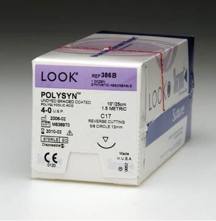 Surgical Specialties PolySyn Undyed Braided Sutures - PolySyn FA Undye ...
