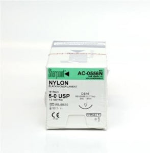 Surgical Specialties Black Nylon Mono Suture - Black Monofilament Nylo ...