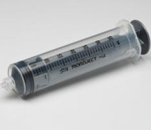 Cardinal Health Rigid Pack 35 mL Syringe - Monoject Syringe with Luer ...