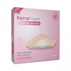 Crawford Healthcare KerraFoam Gentle Border Dressings - DRESSING, KERR ...