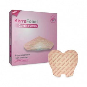Crawford Healthcare KerraFoam Gentle Border Dressings - DRSING, KERAFO ...