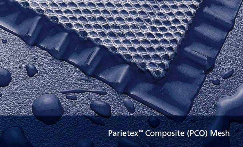 Covidien Parietex Composite (PCO) Mesh - COMPOSITE, MESH, PARIETEX, OP ...