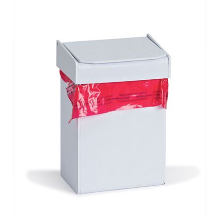 Benchtop Waste Can with Lid 1.4qt - 5"W x 3.88"D x 7.63"H — Grayline ...